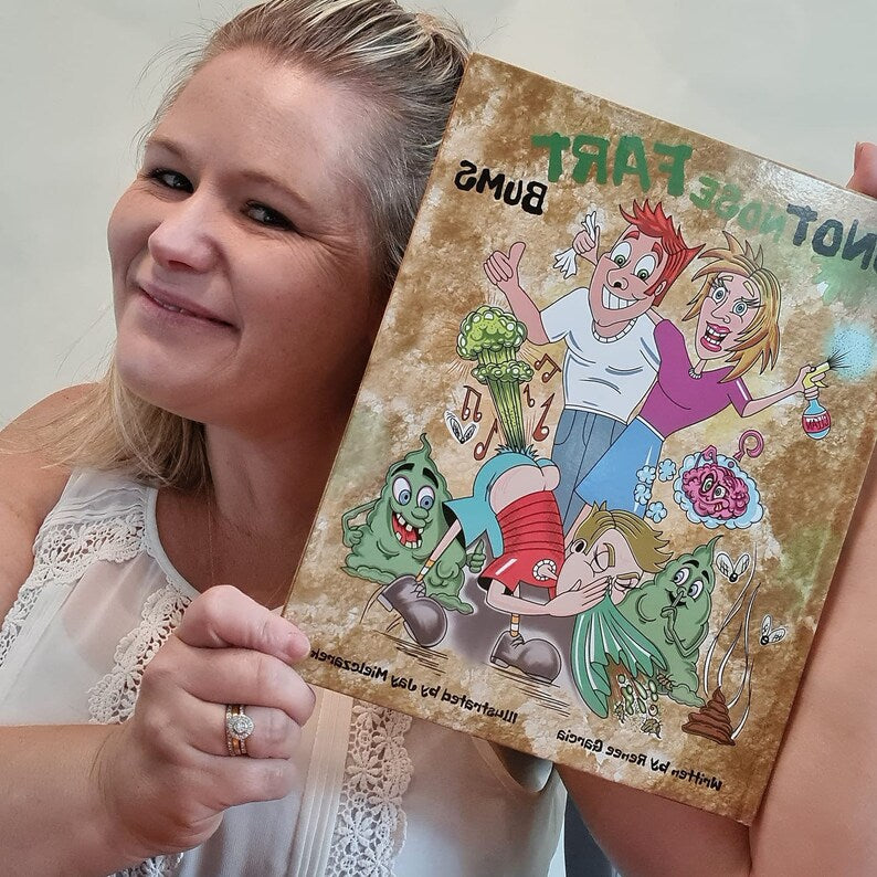 Snot Nose Fart Bums - Childrens book about hygeine. – FlusheD ECO